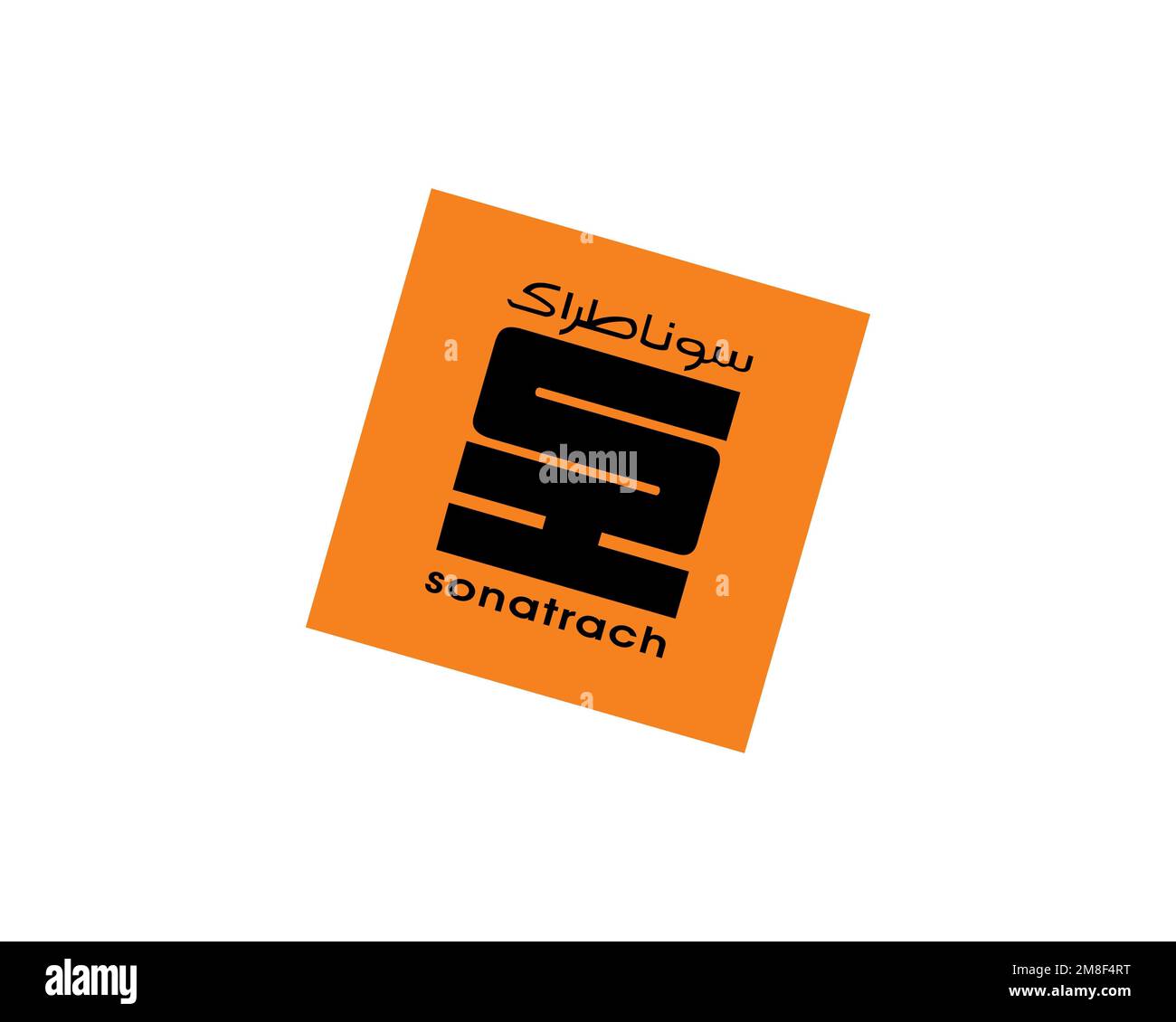 Sonatrach, rotated logo, white background B Stock Photo - Alamy