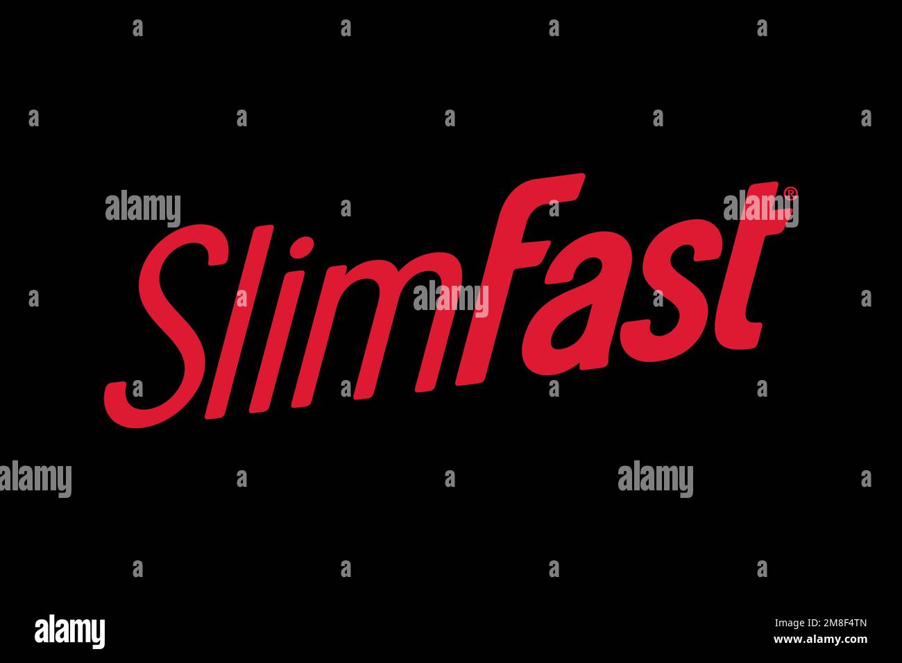 SlimFast, Logo, Black background Stock Photo - Alamy