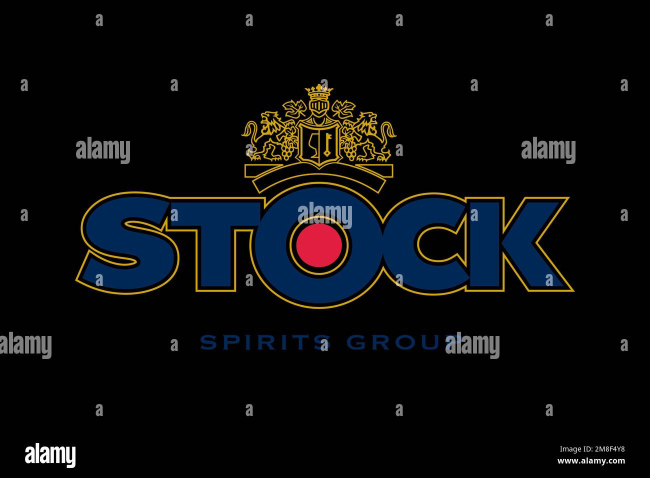 Stock Spirits, Logo, Black background Stock Photo - Alamy