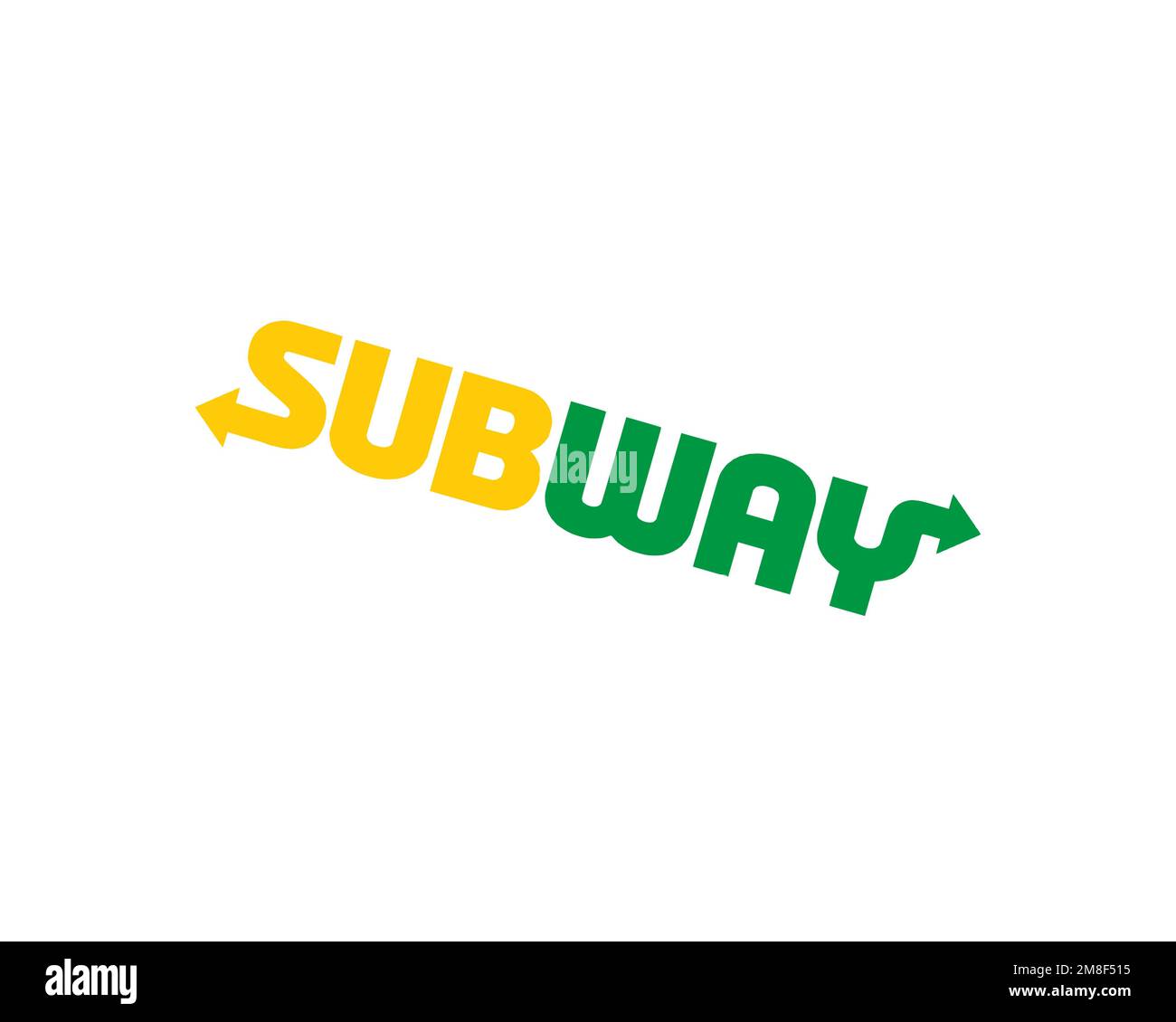 Subway logo white background Cut Out Stock Images & Pictures - Alamy