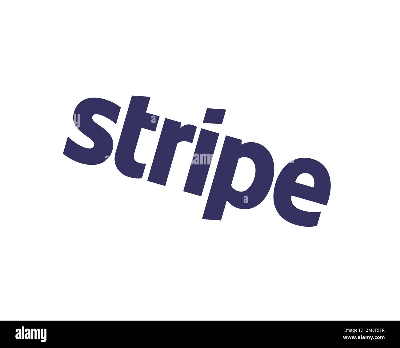 Stripe logo Cut Out Stock Images & Pictures - Alamy