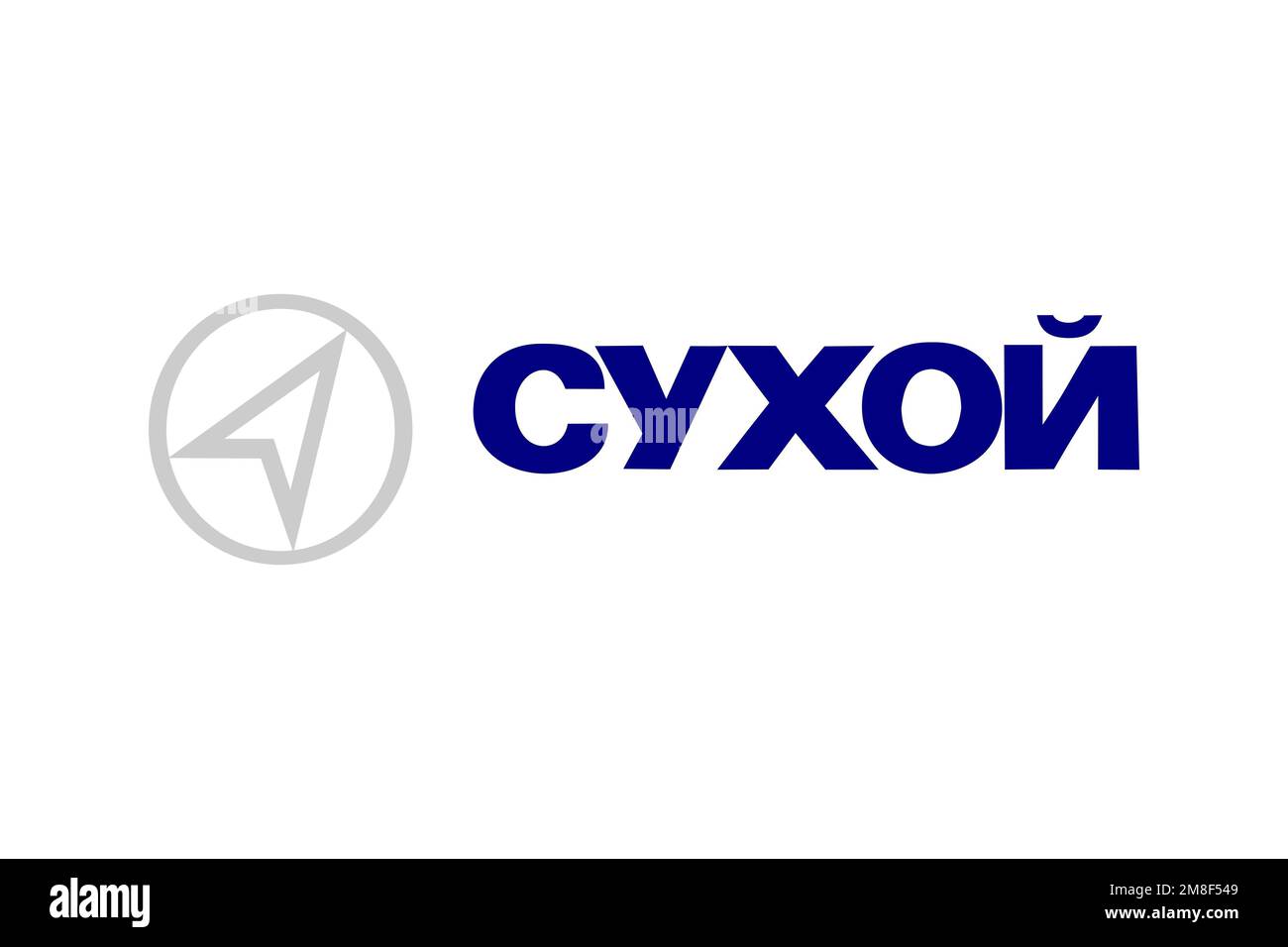 Sukhoi, Logo, White background Stock Photo - Alamy