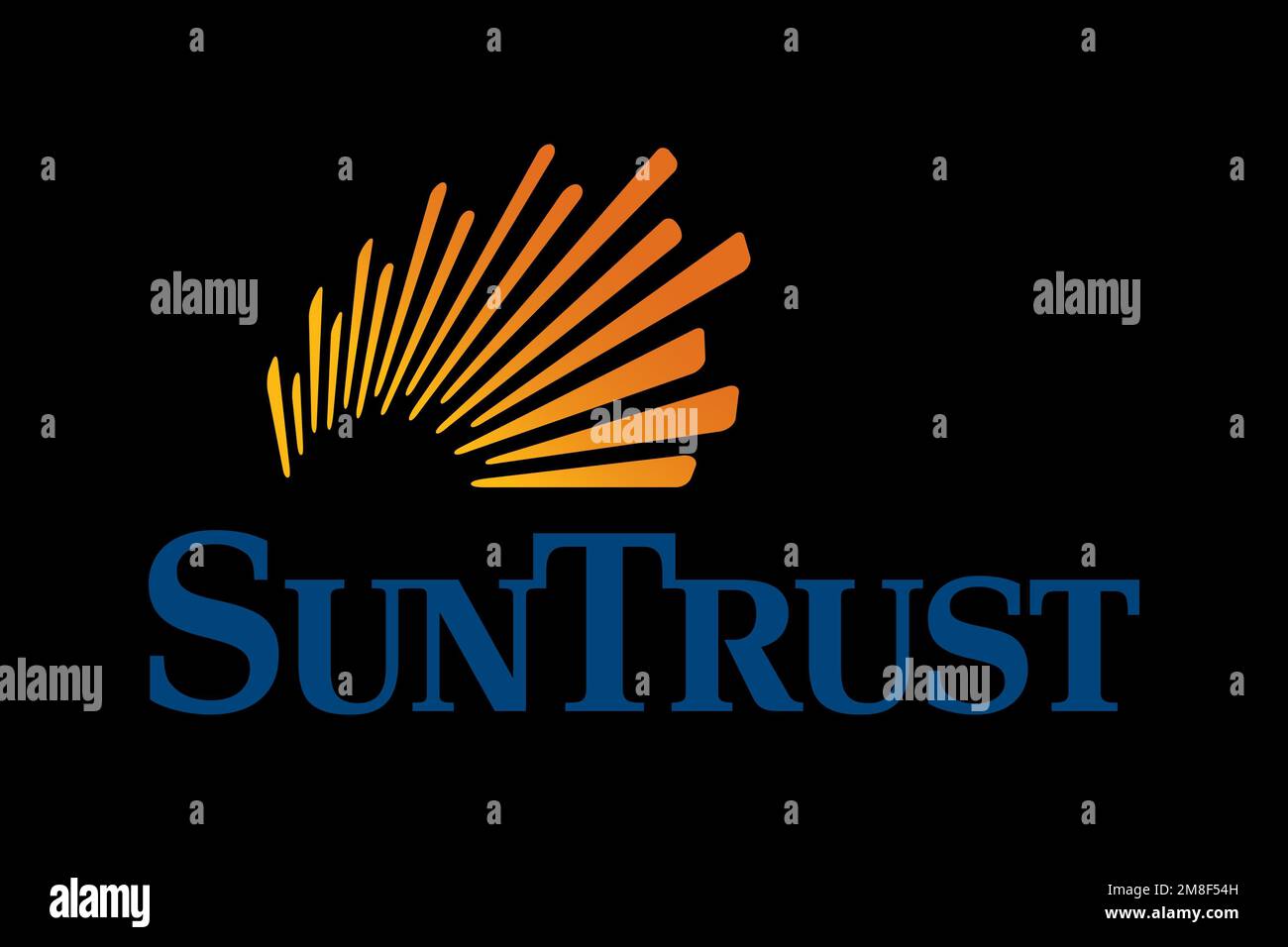 SunTrust Banks, Logo, Black background Stock Photo - Alamy