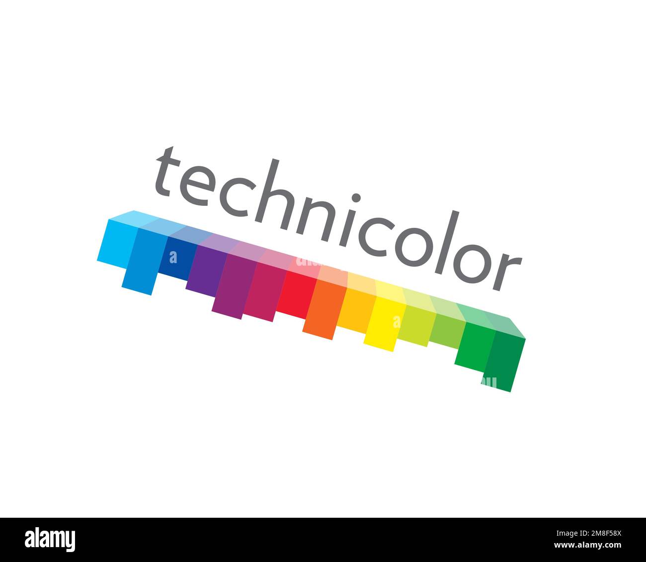 Technicolor SA, rotated logo, white background B Stock Photo - Alamy