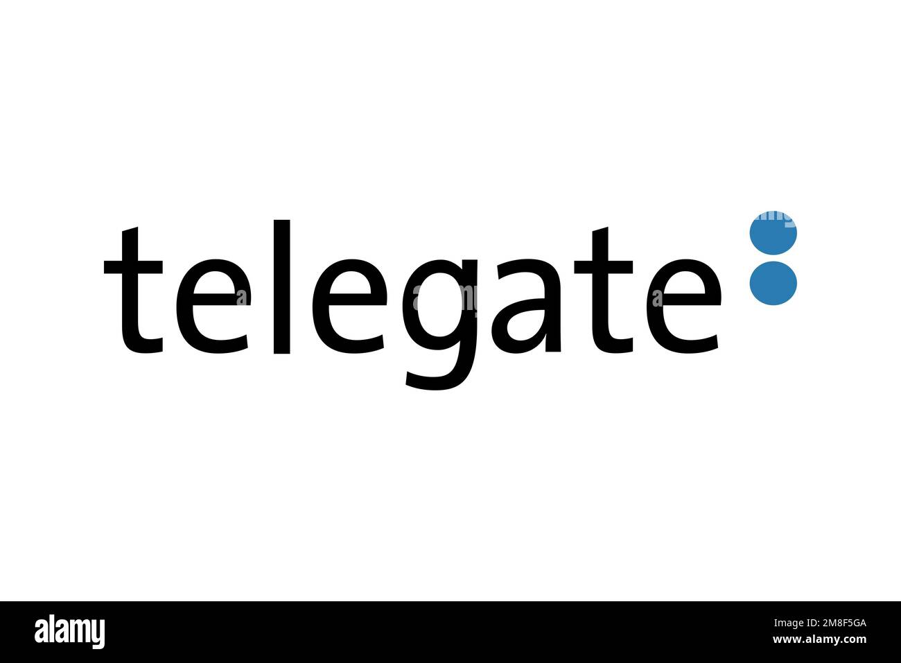 Telegate, Logo, White background Stock Photo - Alamy