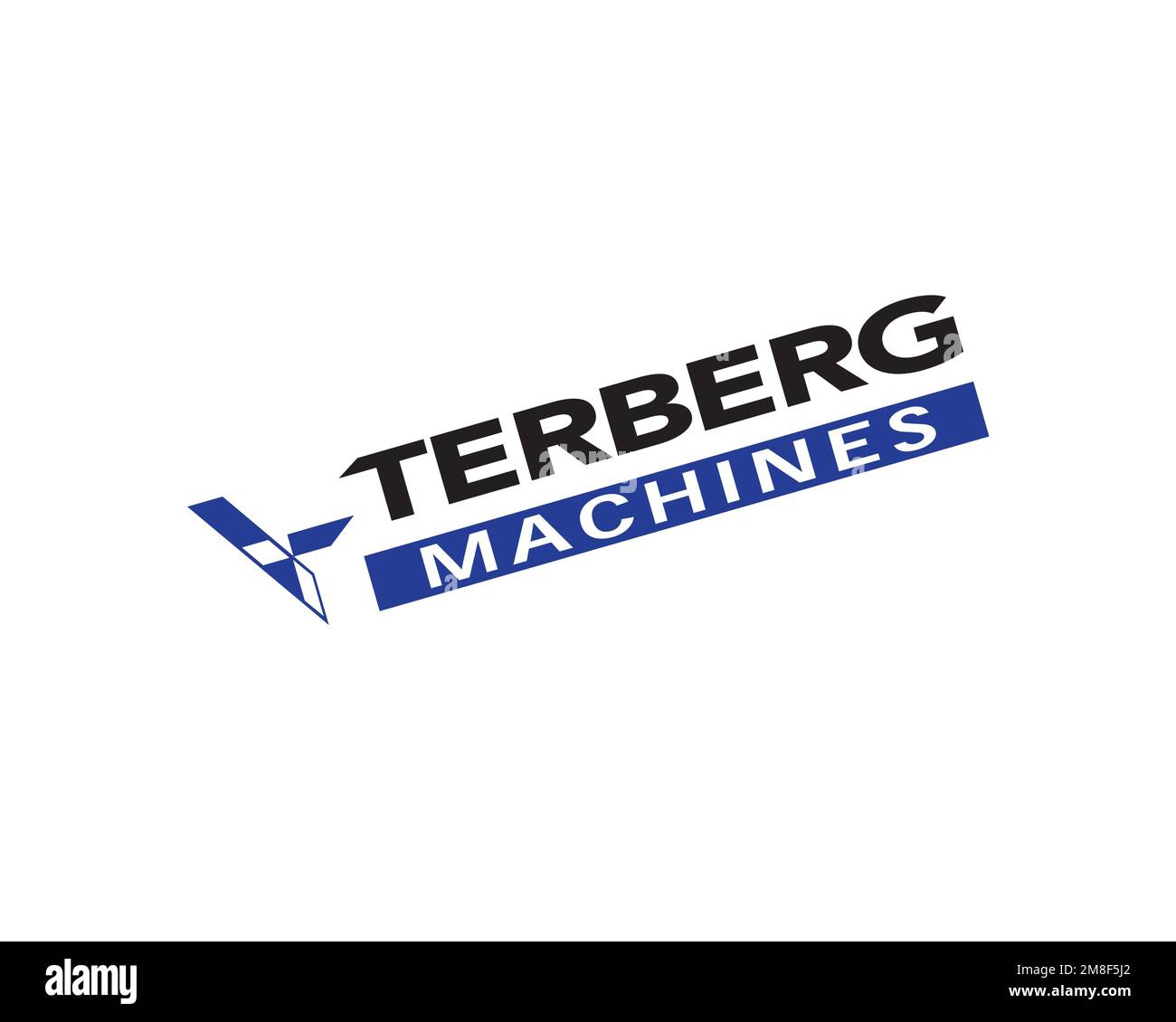 Terberg Group, rotated logo, white background Stock Photo - Alamy