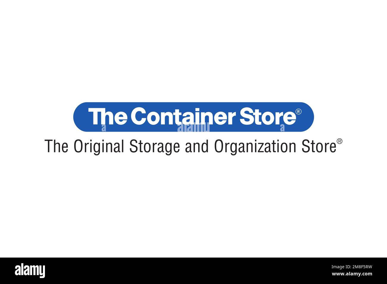The Container Store, Logo, White background Stock Photo - Alamy