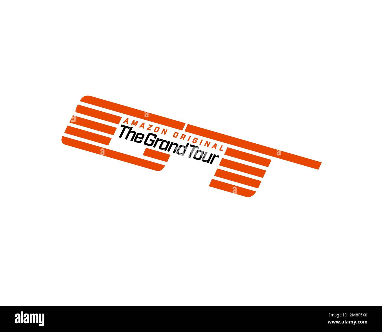 The Grand Tour, rotated logo, white background B Stock Photo - Alamy