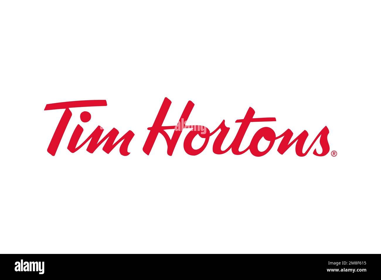 Tim Hortons, Logo, White Background Stock Photo - Alamy