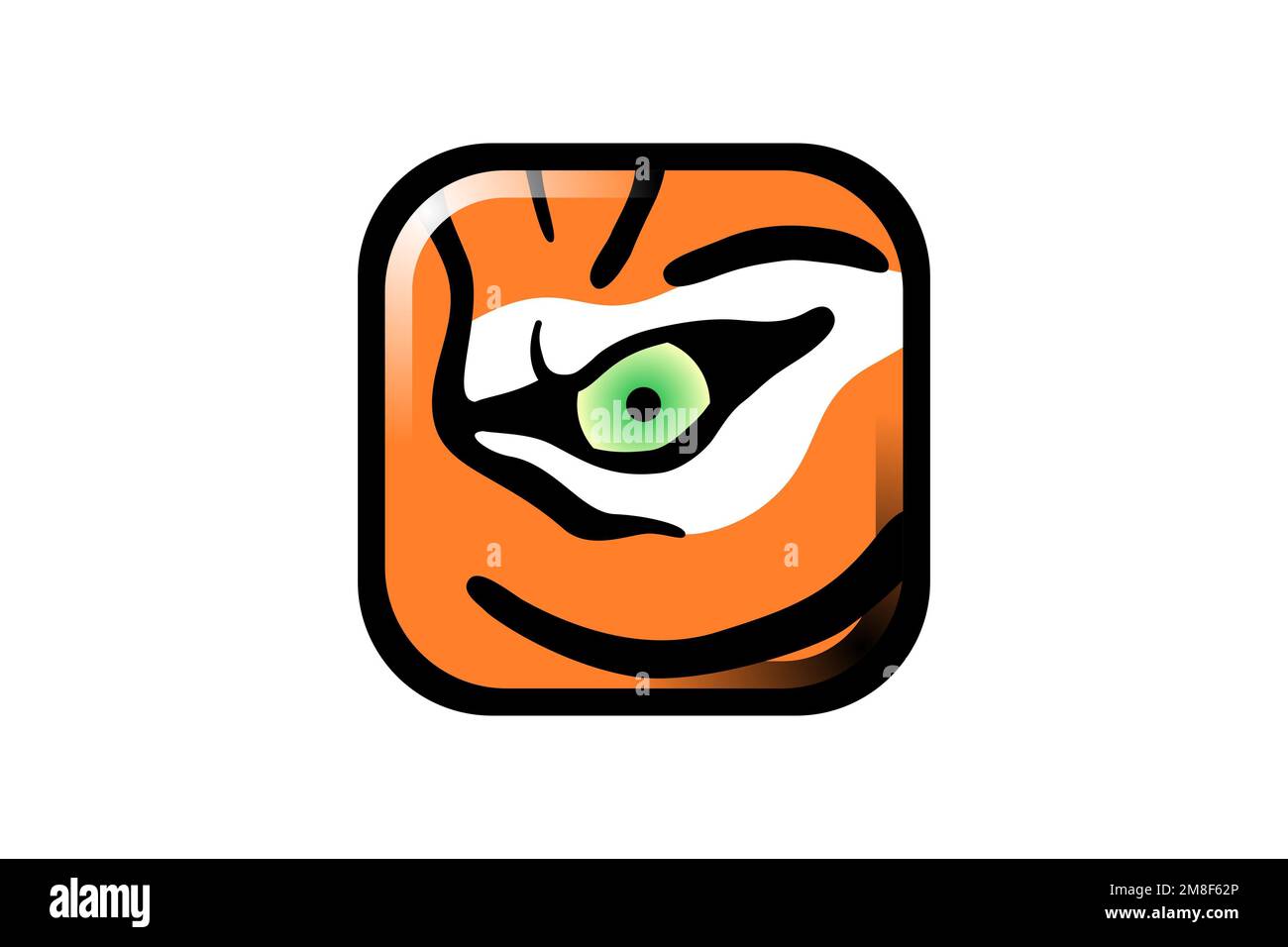 TigerVNC, Logo, White background Stock Photo - Alamy