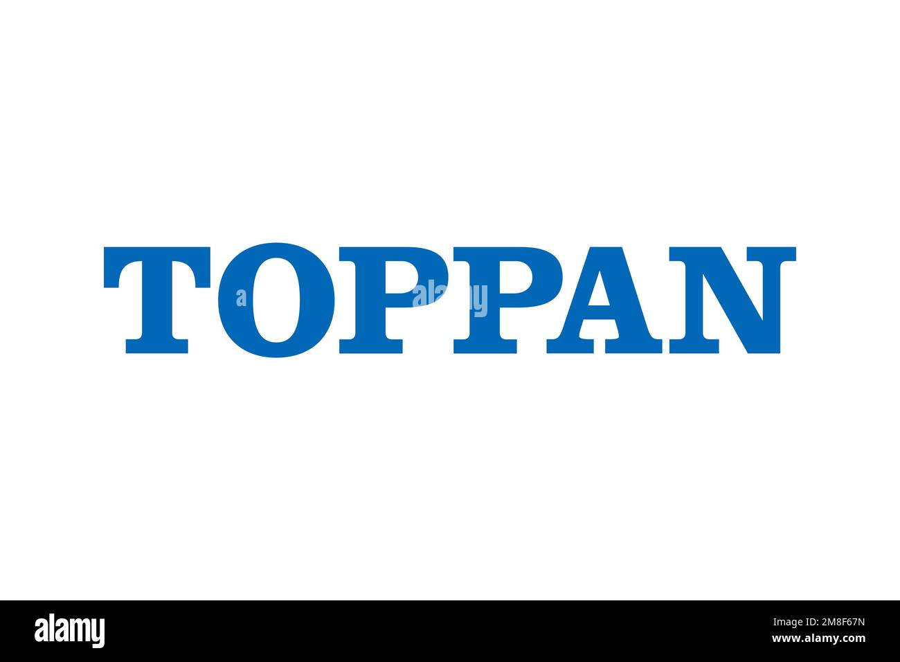 Toppan, Logo, White background Stock Photo - Alamy