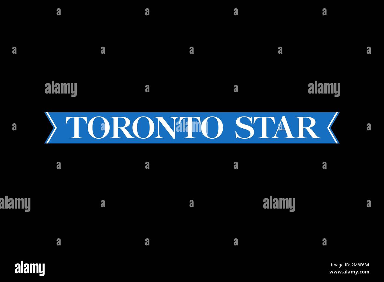 Toronto Star, Logo, Black background Stock Photo - Alamy