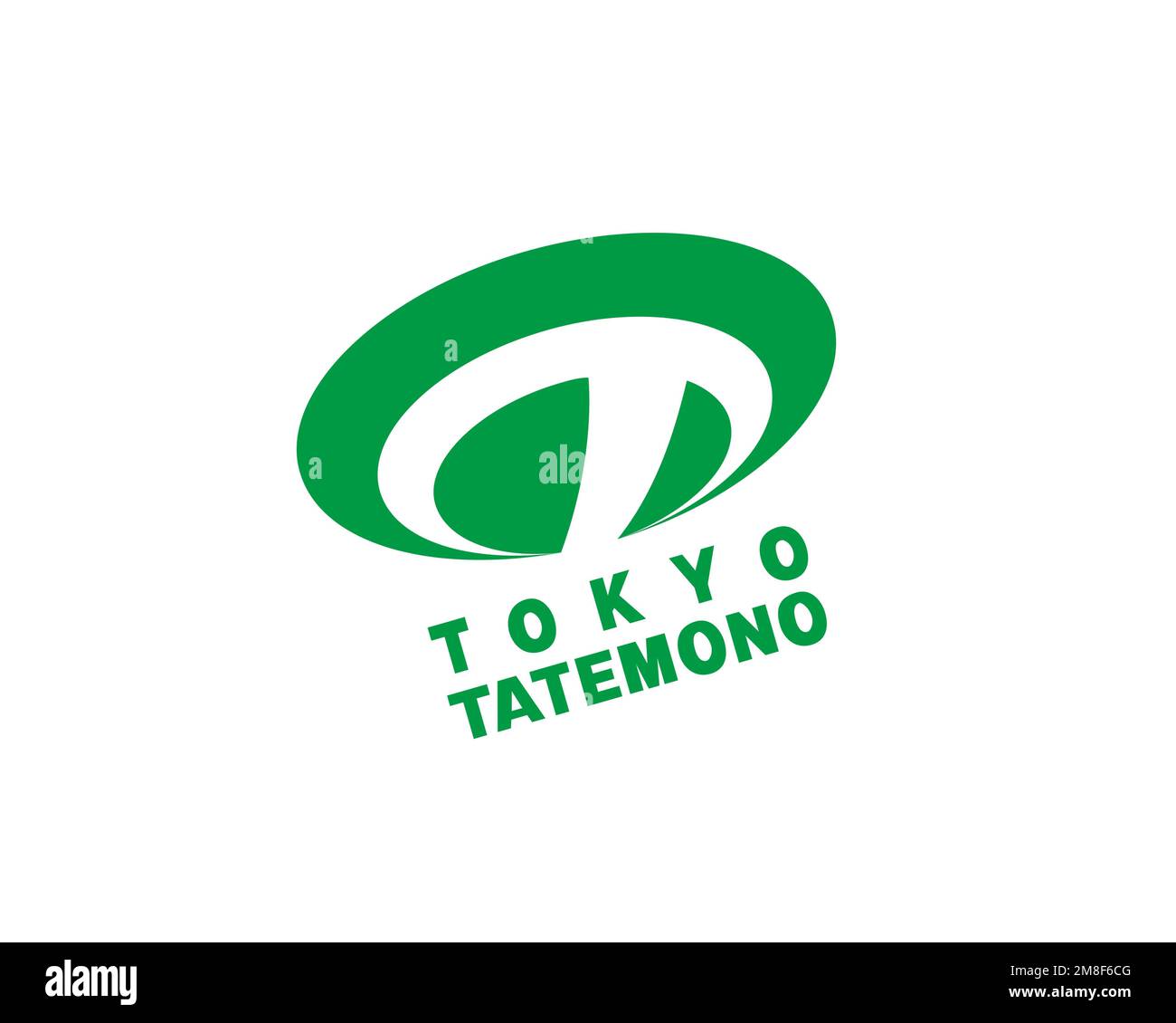 Tokyo Tatemono, Rotated Logo, White Background Stock Photo - Alamy