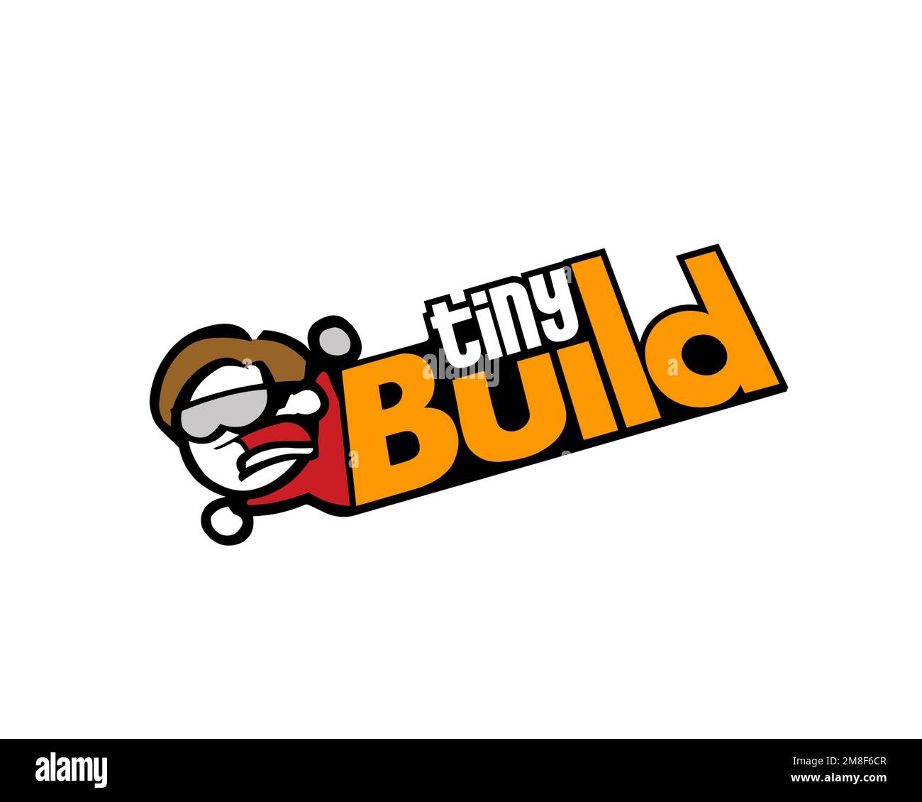 TinyBuild, rotated logo, white background Stock Photo - Alamy