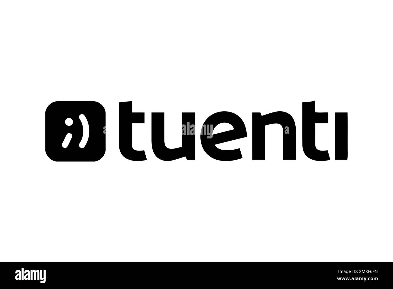 Tuenti, Logo, White background Stock Photo - Alamy
