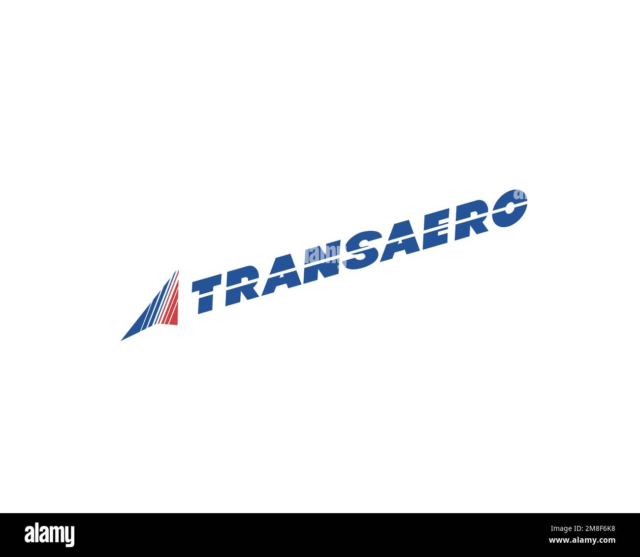Transaero, rotated logo, white background Stock Photo - Alamy