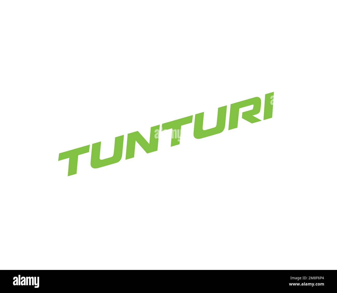 Tunturi, rotated logo, white background Stock Photo - Alamy