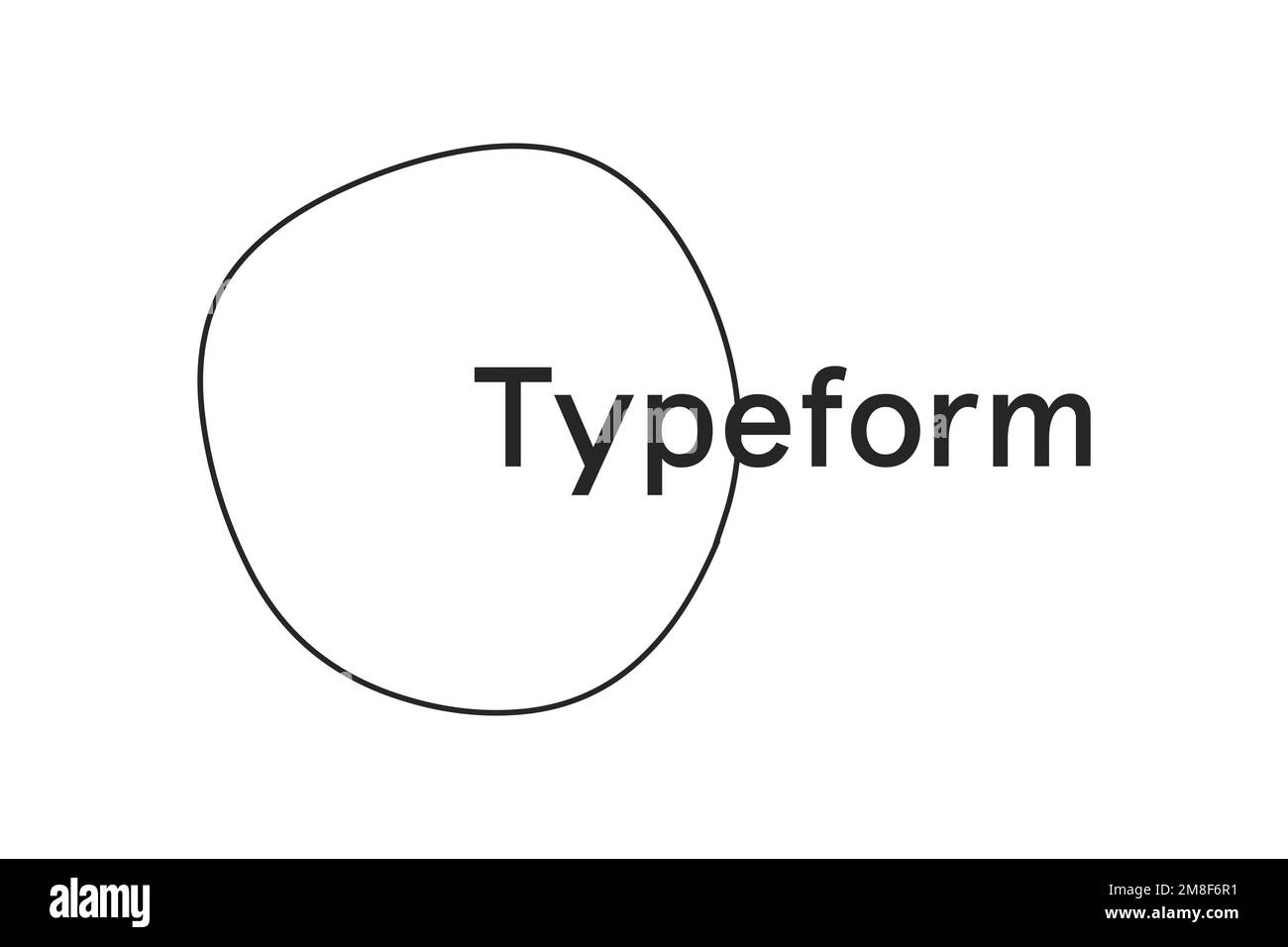 Typeform service, Logo, White background Stock Photo - Alamy