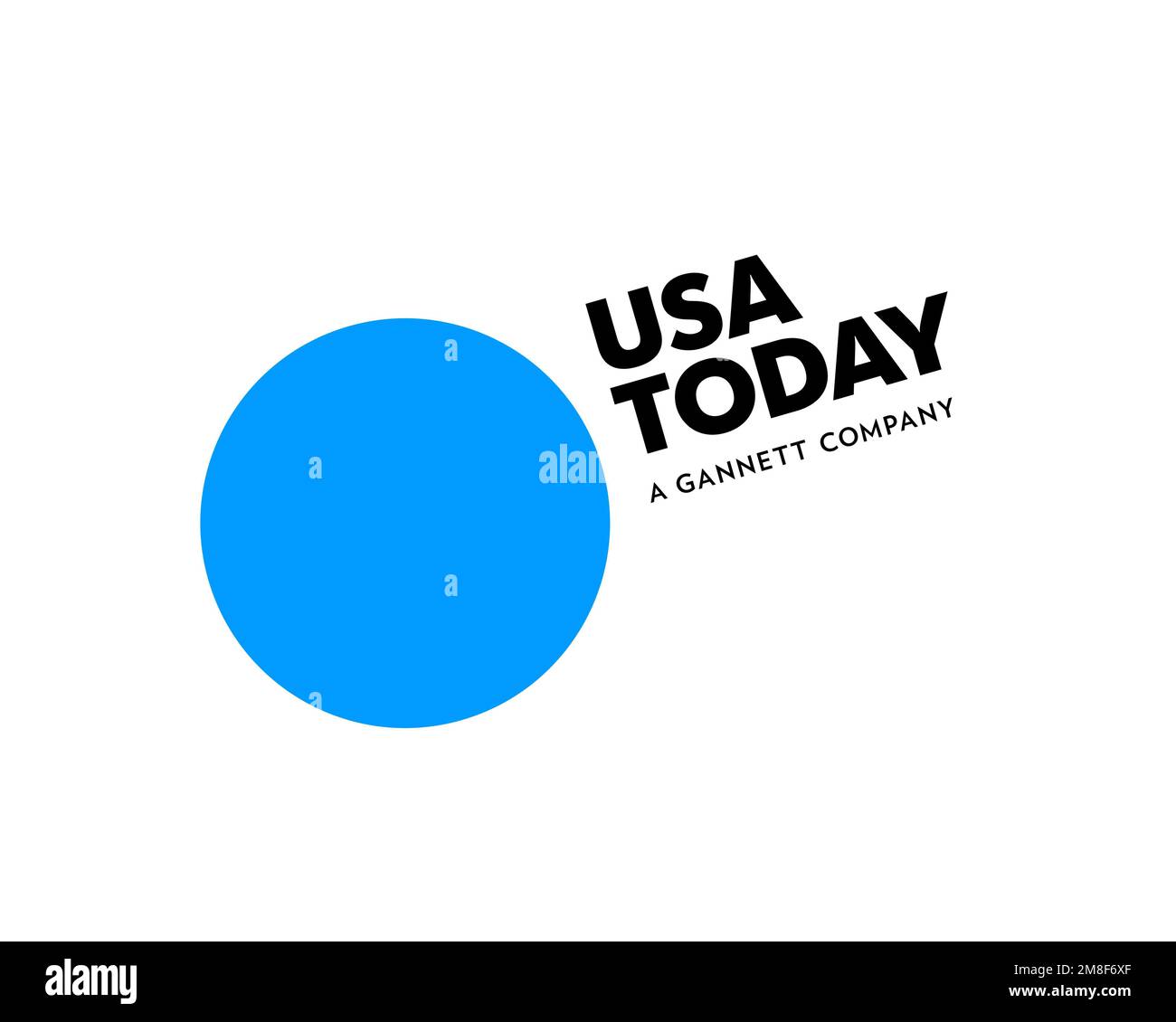 USA Today, rotated logo, white background Stock Photo - Alamy