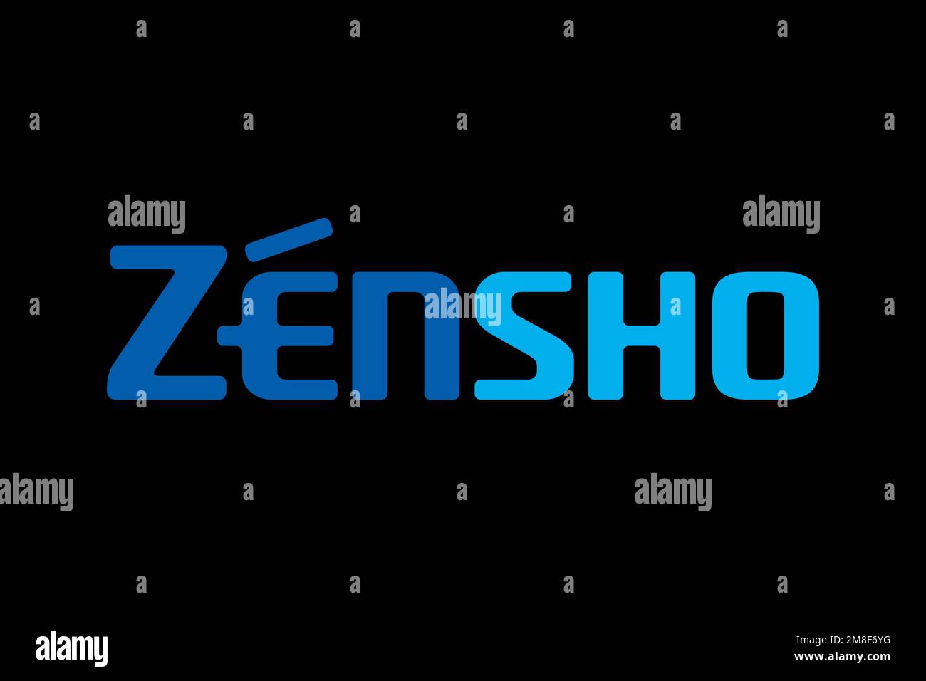 Zensho Holdings, Logo, Black background Stock Photo - Alamy