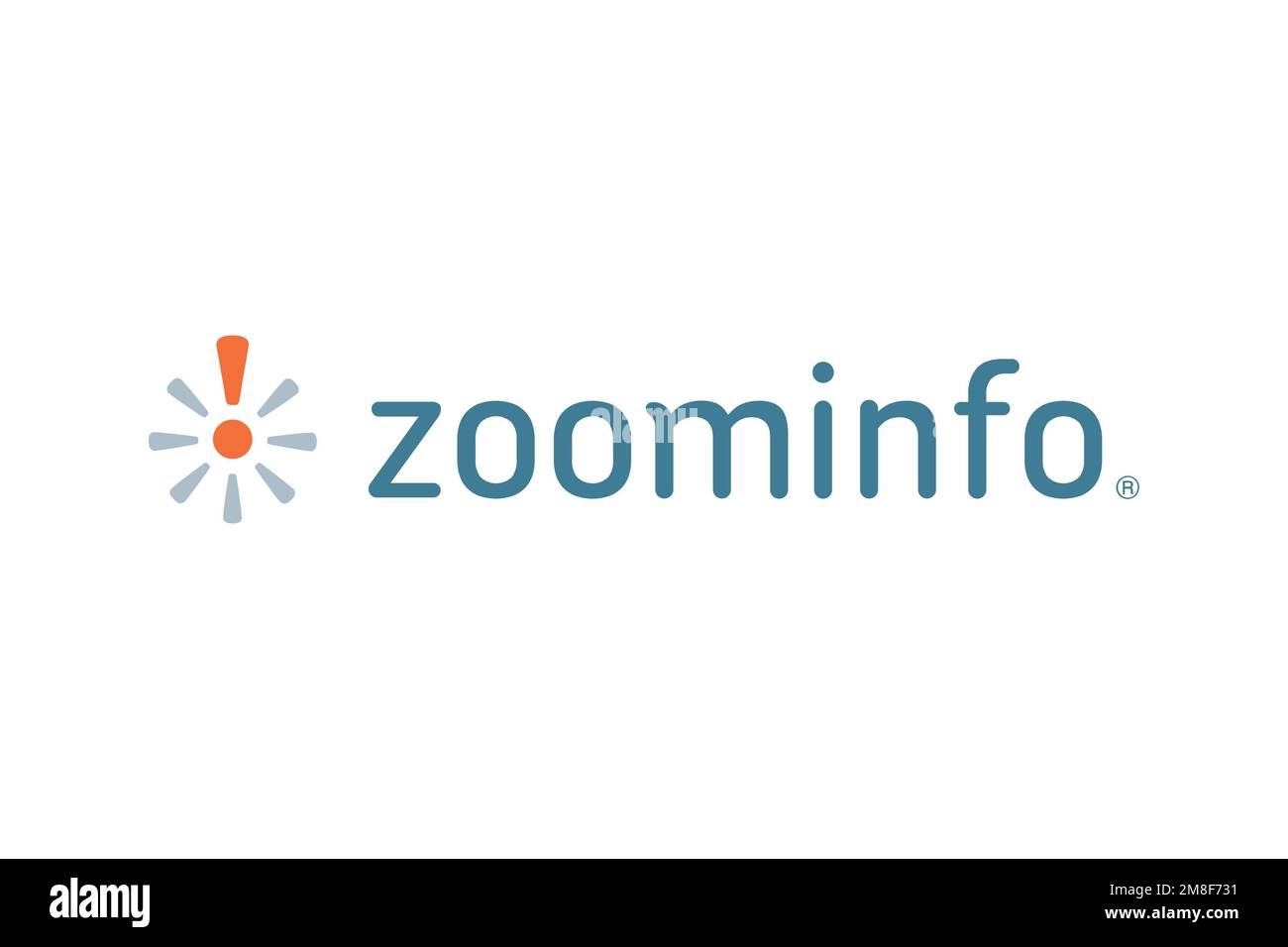 ZoomInfo, Logo, White background Stock Photo - Alamy