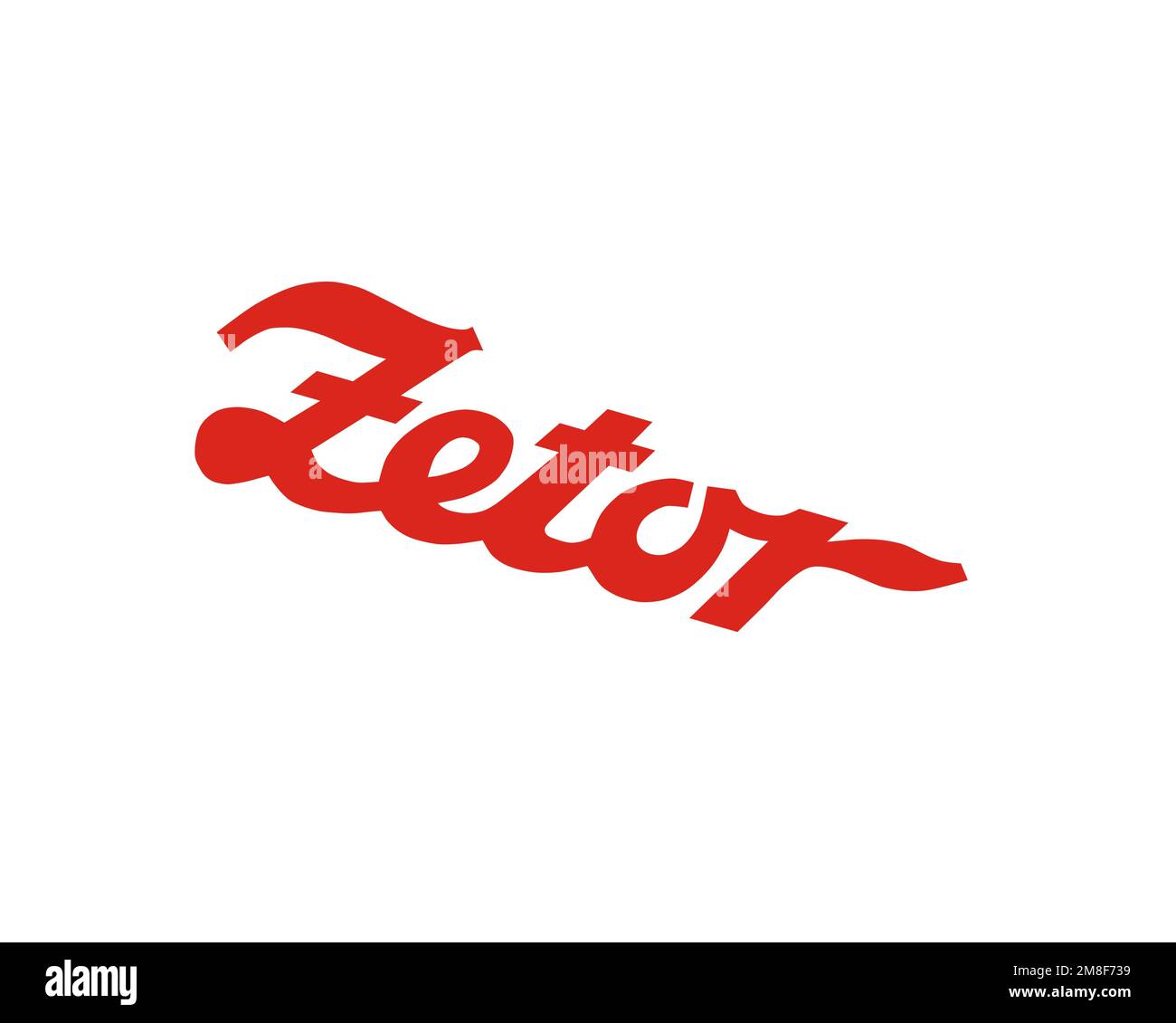 Zetor, rotated logo, white background B Stock Photo - Alamy