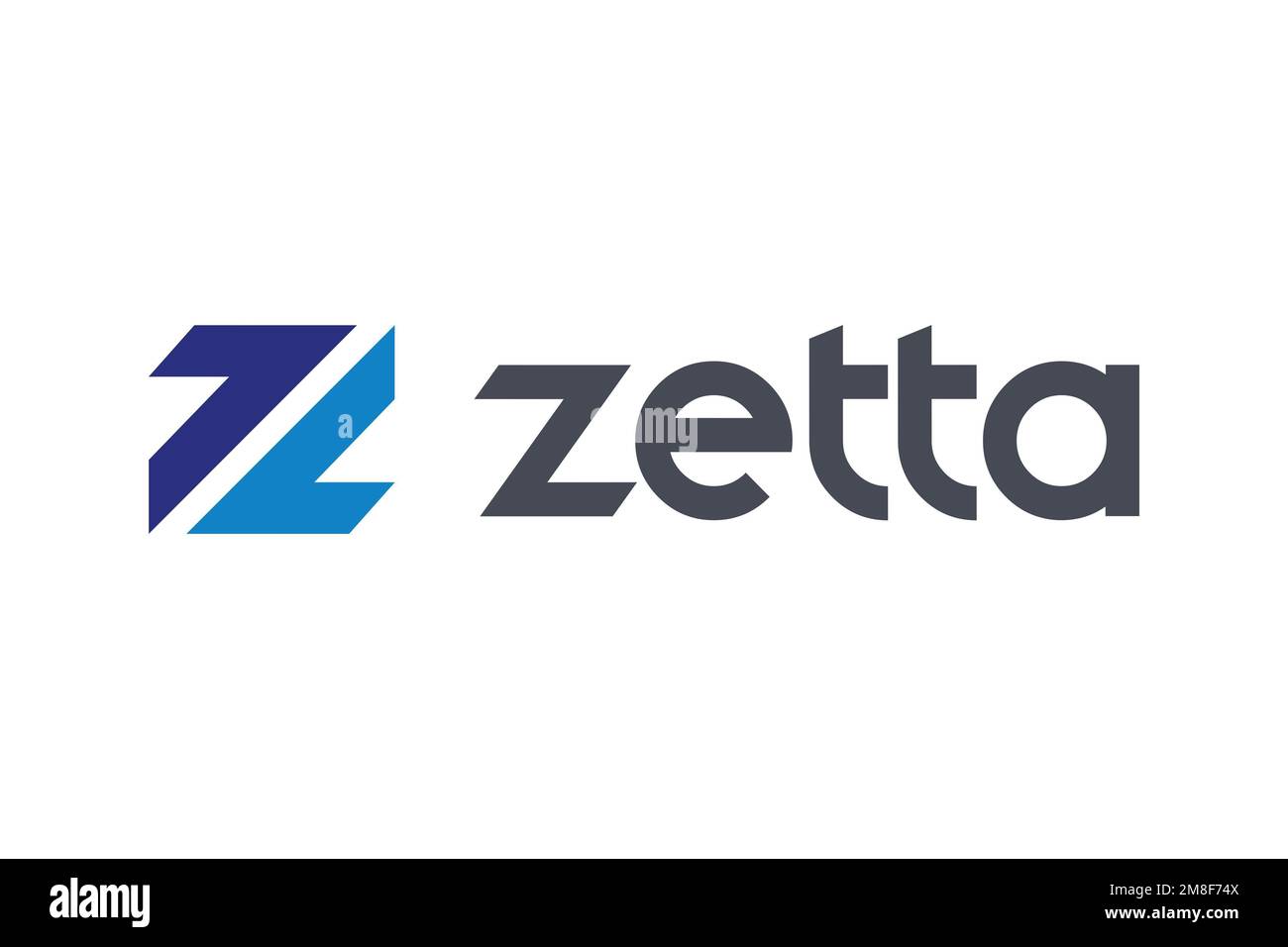 Zetta cloud backup, Logo, White background Stock Photo - Alamy
