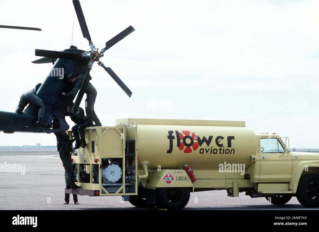Crew chiefs with the 616th Consolidated Aircraft Maintenance Squadron ...