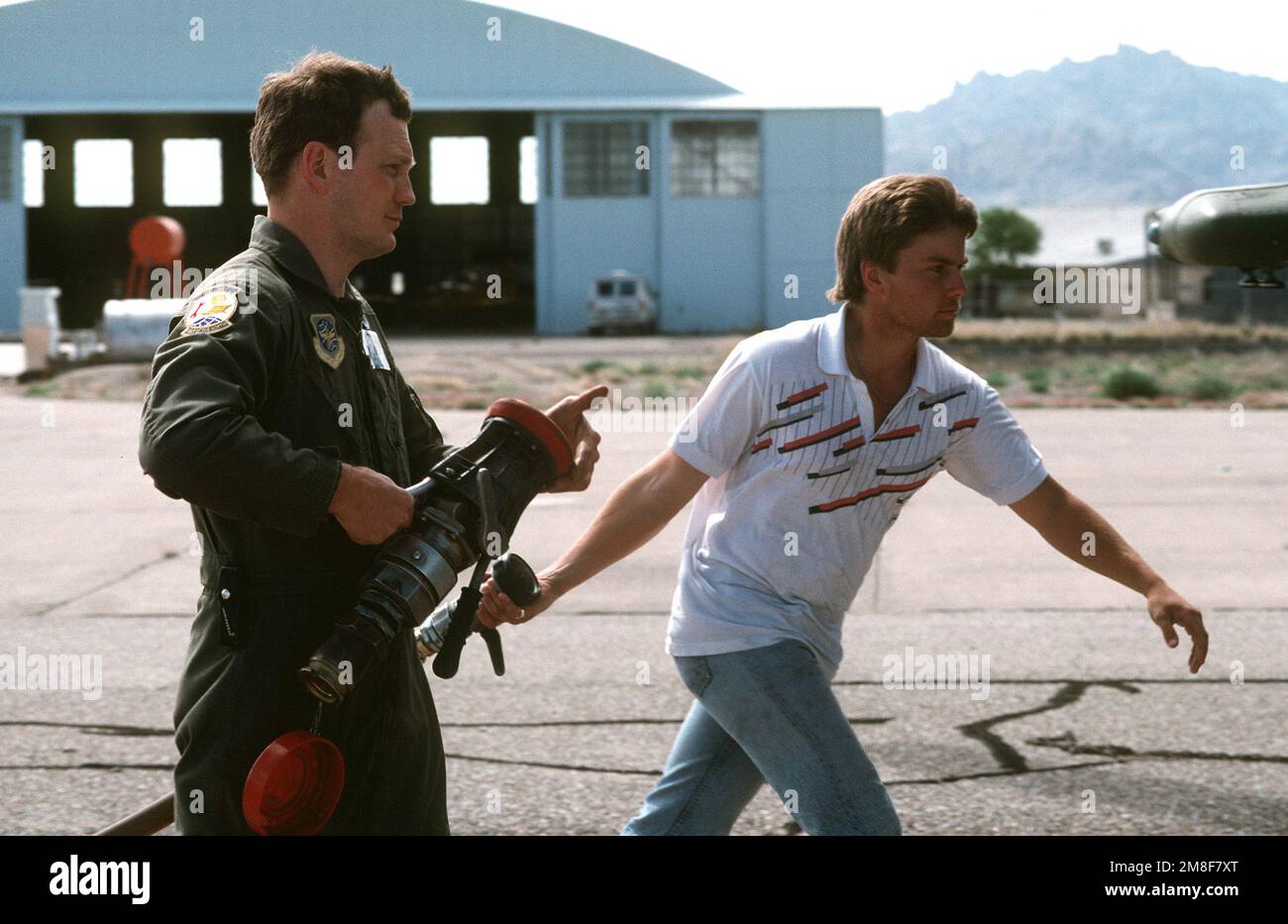 SGT Gerald D. Howsden, crew chief with the 616th Consolidated Aircraft ...