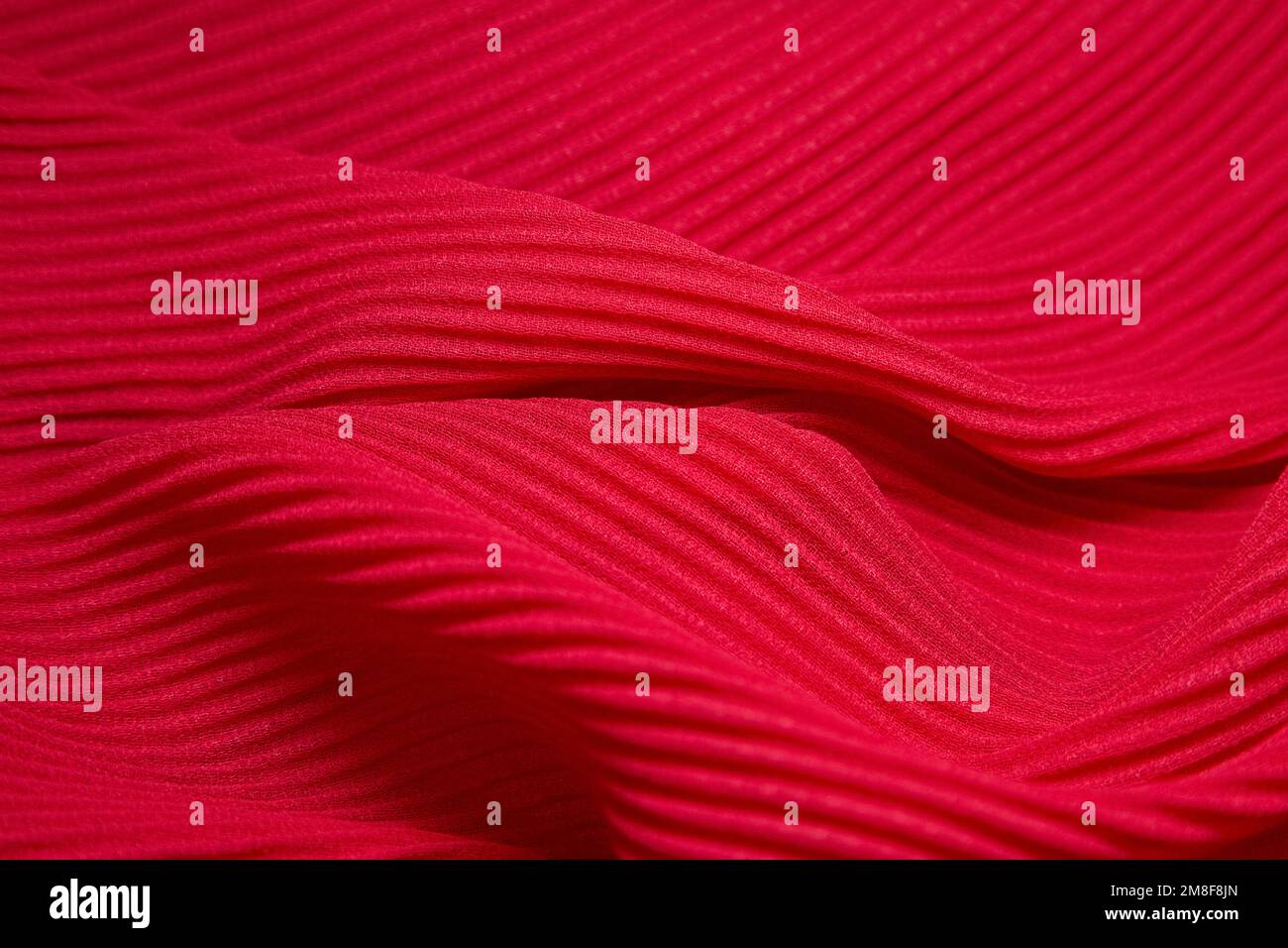 Pink fabric background. Pink cloth waves background texture. Pink ...