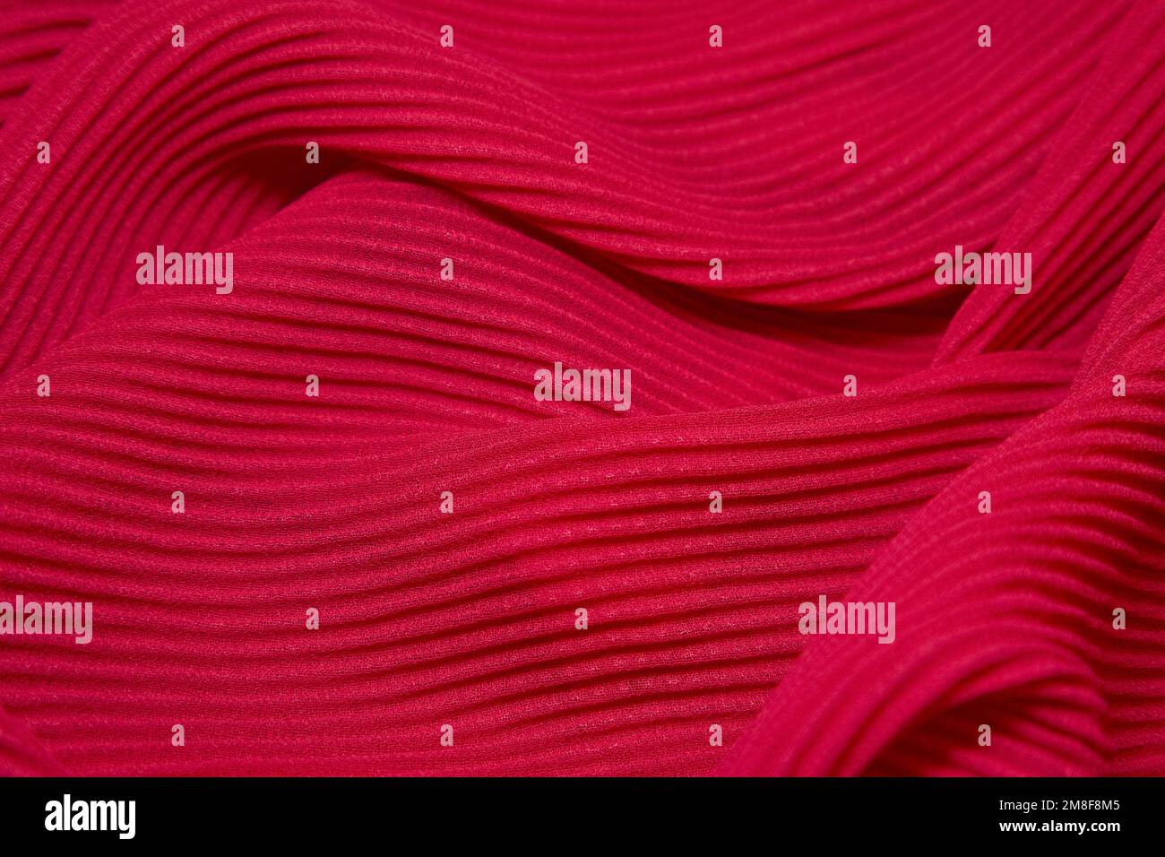 Pink fabric background. Pink cloth waves background texture. Pink ...