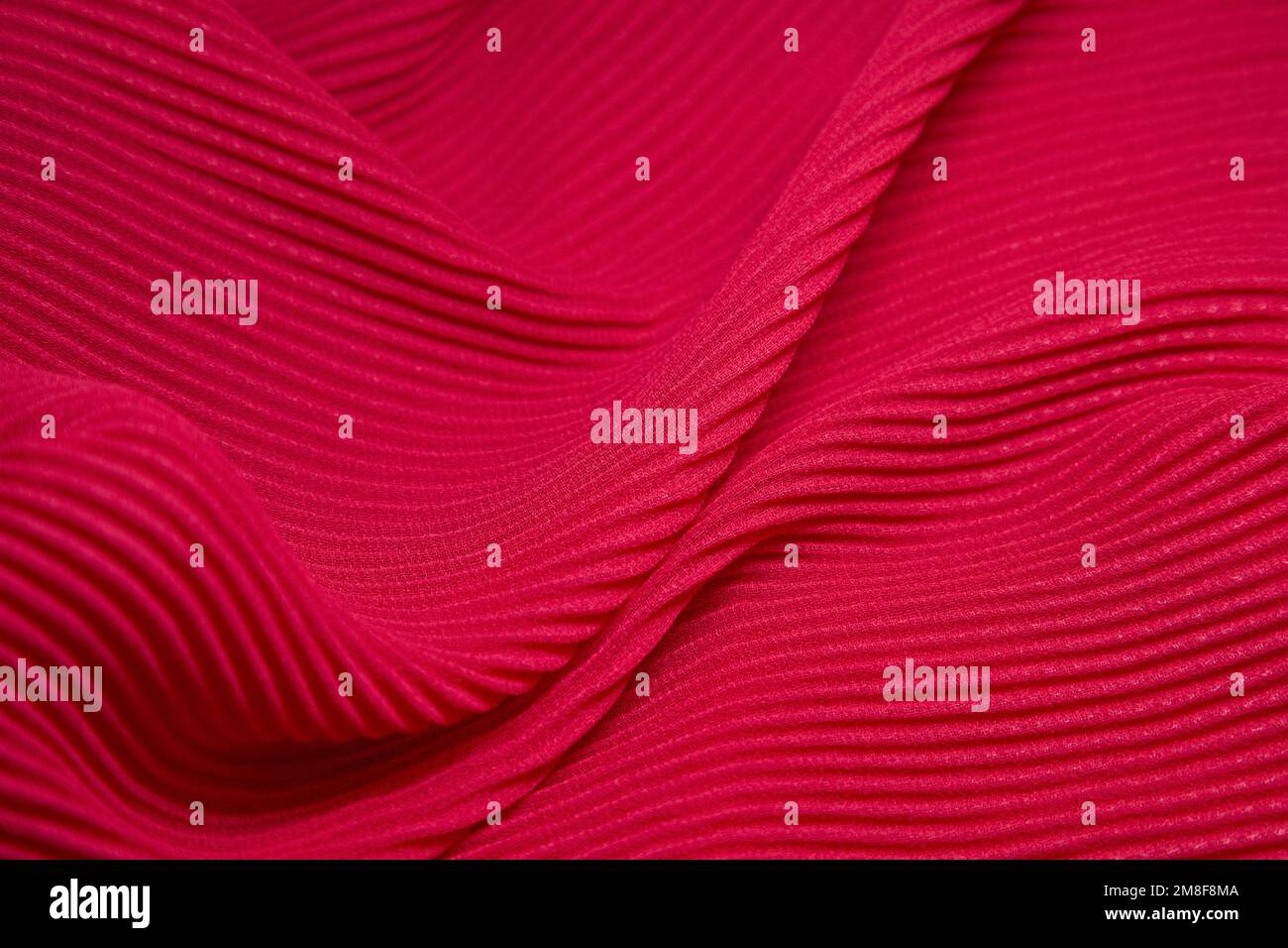 Pink fabric background. Pink cloth waves background texture. Pink ...