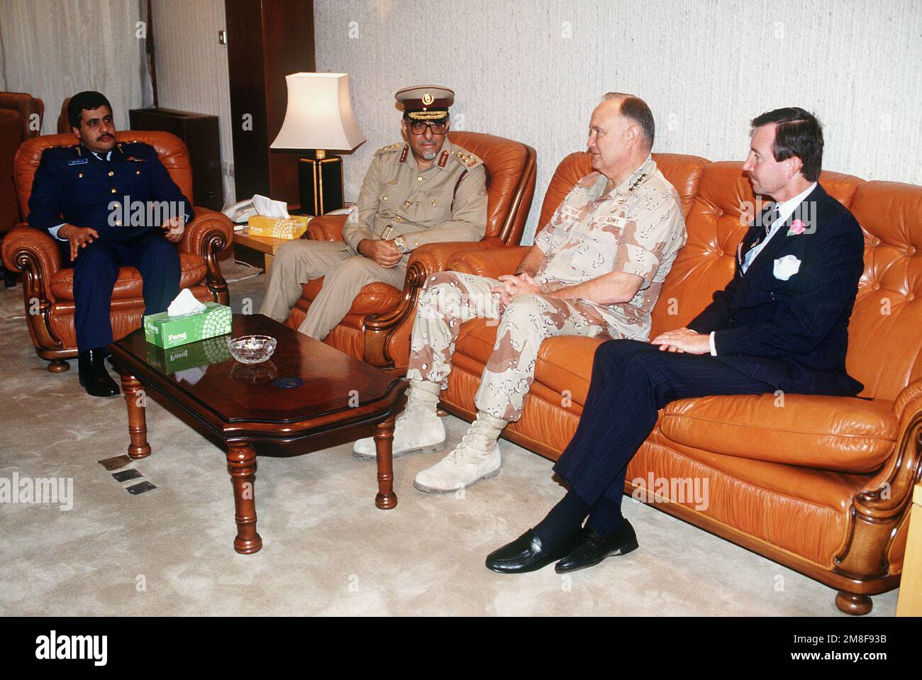 GEN. Norman Schwarzkopf, commander-in-chief, U.S. Central Command ...