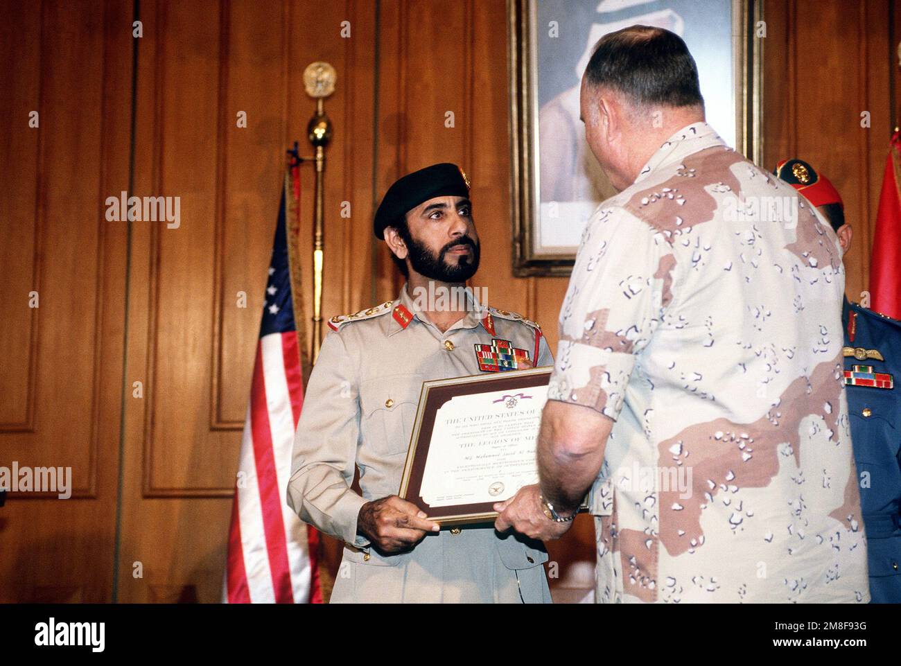 GEN. Norman Schwarzkopf, commander-in-chief, U.S. Central Command ...