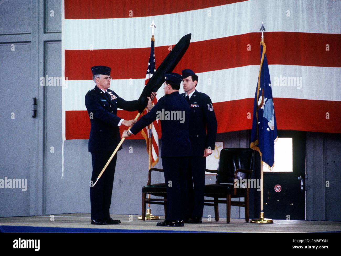 COL. Kenneth Funkhauser, left, commanding officer of the 26th Tactical ...