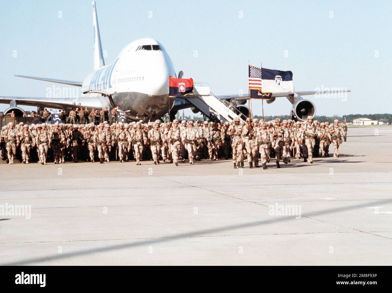 Formation 82nd airborne division hi-res stock photography and images ...