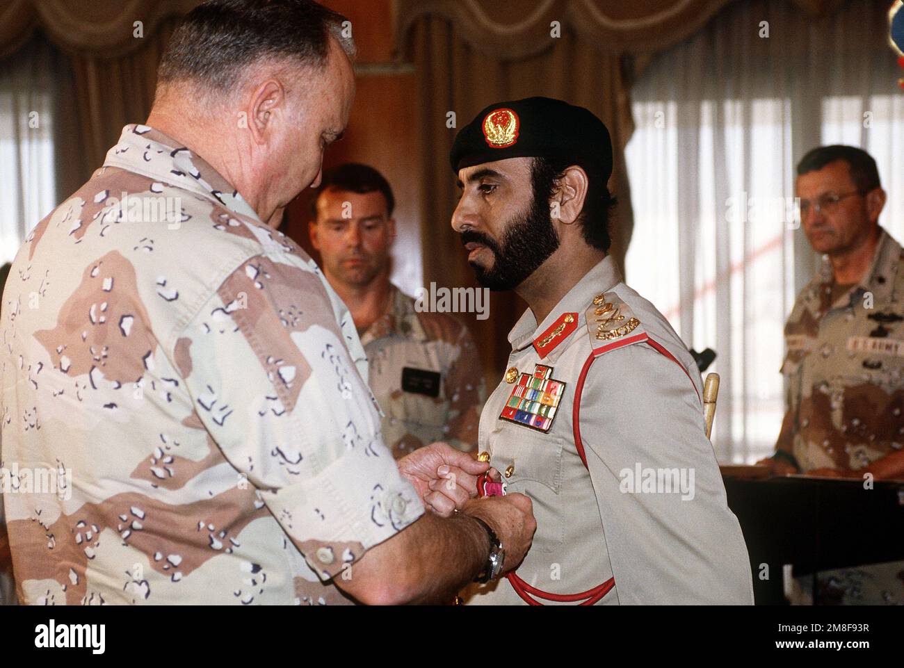 GEN. Norman Schwarzkopf, commander-in-chief, U.S. Central Command ...