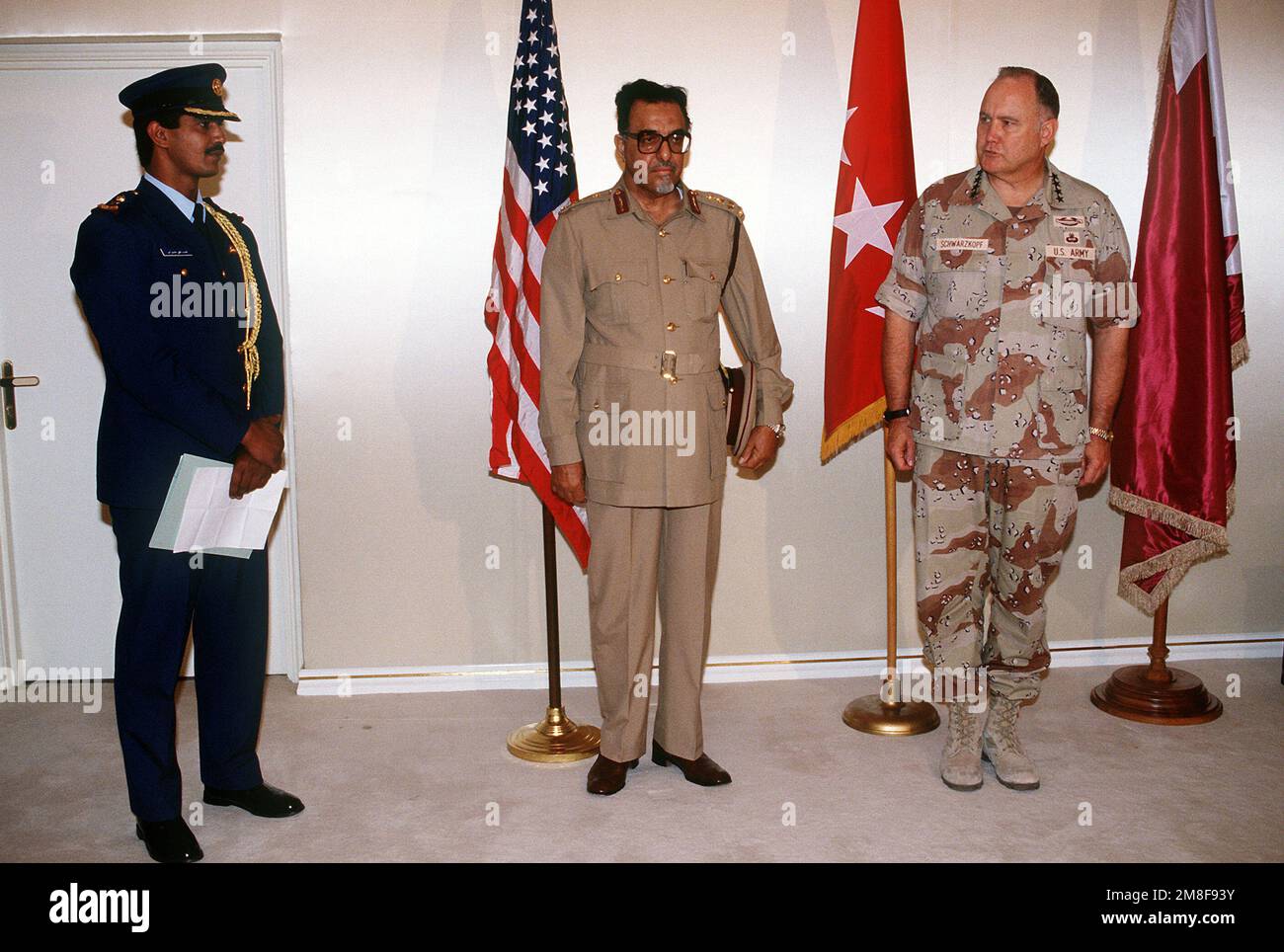 GEN. Norman Schwarzkopf, commander-in-chief, U.S. Central Command ...