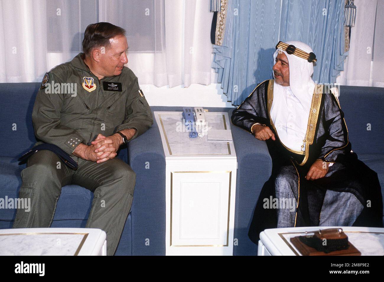 LT. GEN. Charles Horner, commanding general, U.S. Central Air Force ...