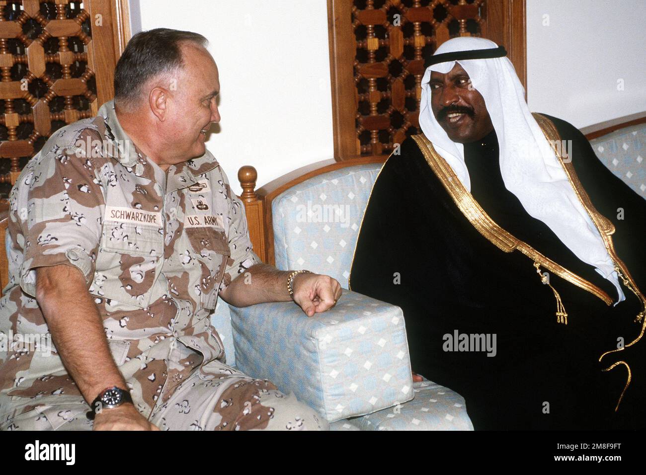 GEN. Norman Schwarzkopf, commander-in-chief, U.S. Central Command ...