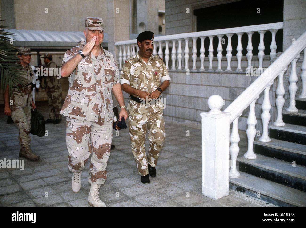 GEN. Norman Schwarzkopf, commander-in-chief, U.S. Central Command ...