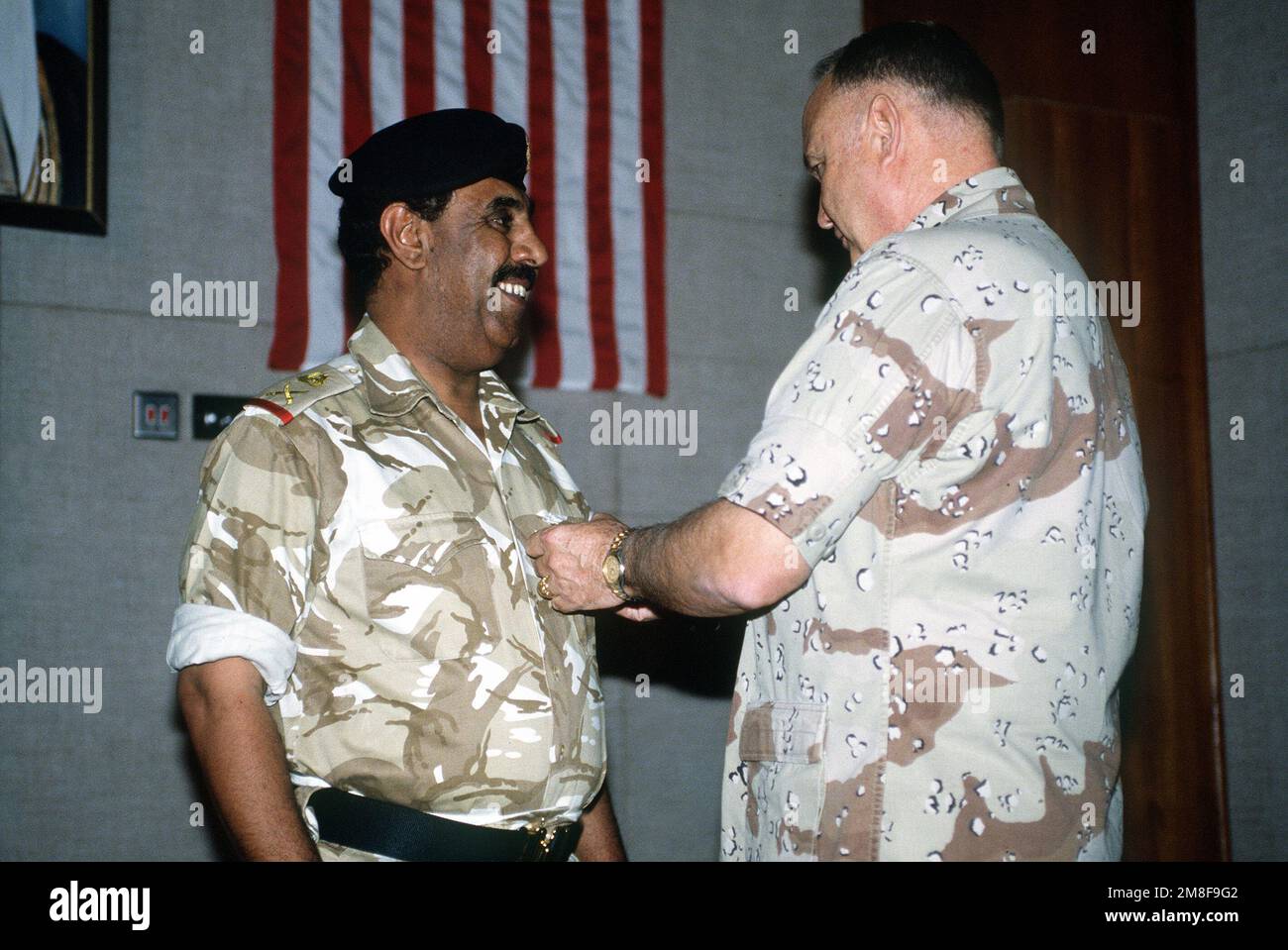 GEN. Norman Schwarzkopf, commander-in-chief, U.S. Central Command ...
