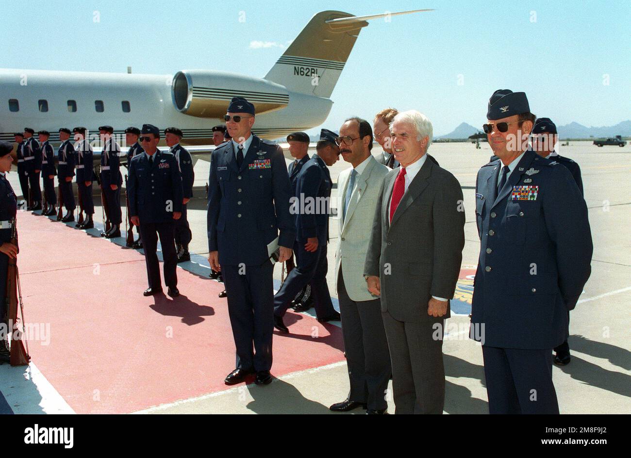 Sheikh Saud Nasir Al Sabah, third from right, Kuwait's ambassador to ...