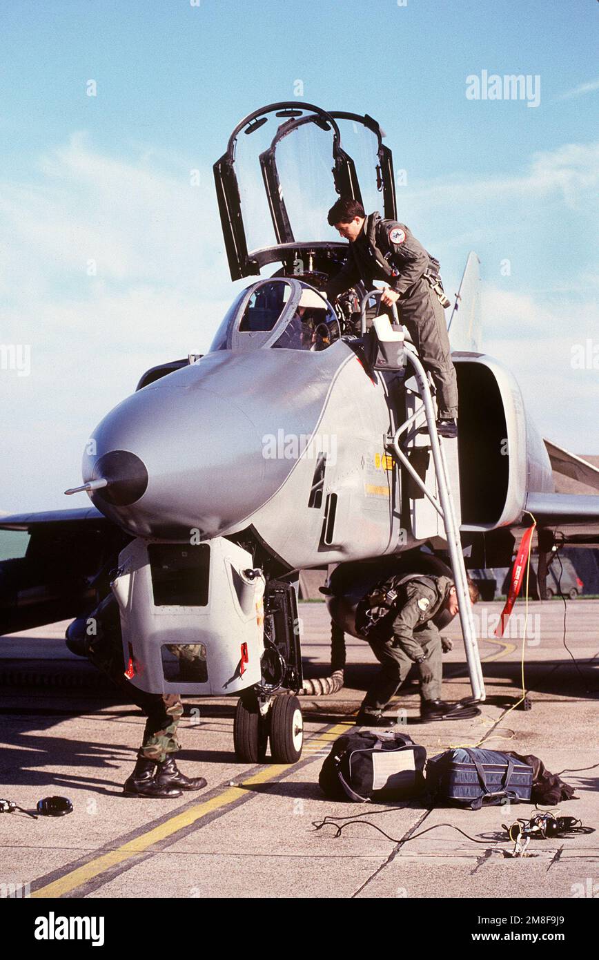 CPT Trueba, the pilot of a 26th Tactical Reconnaissance Wing (26th TRW ...
