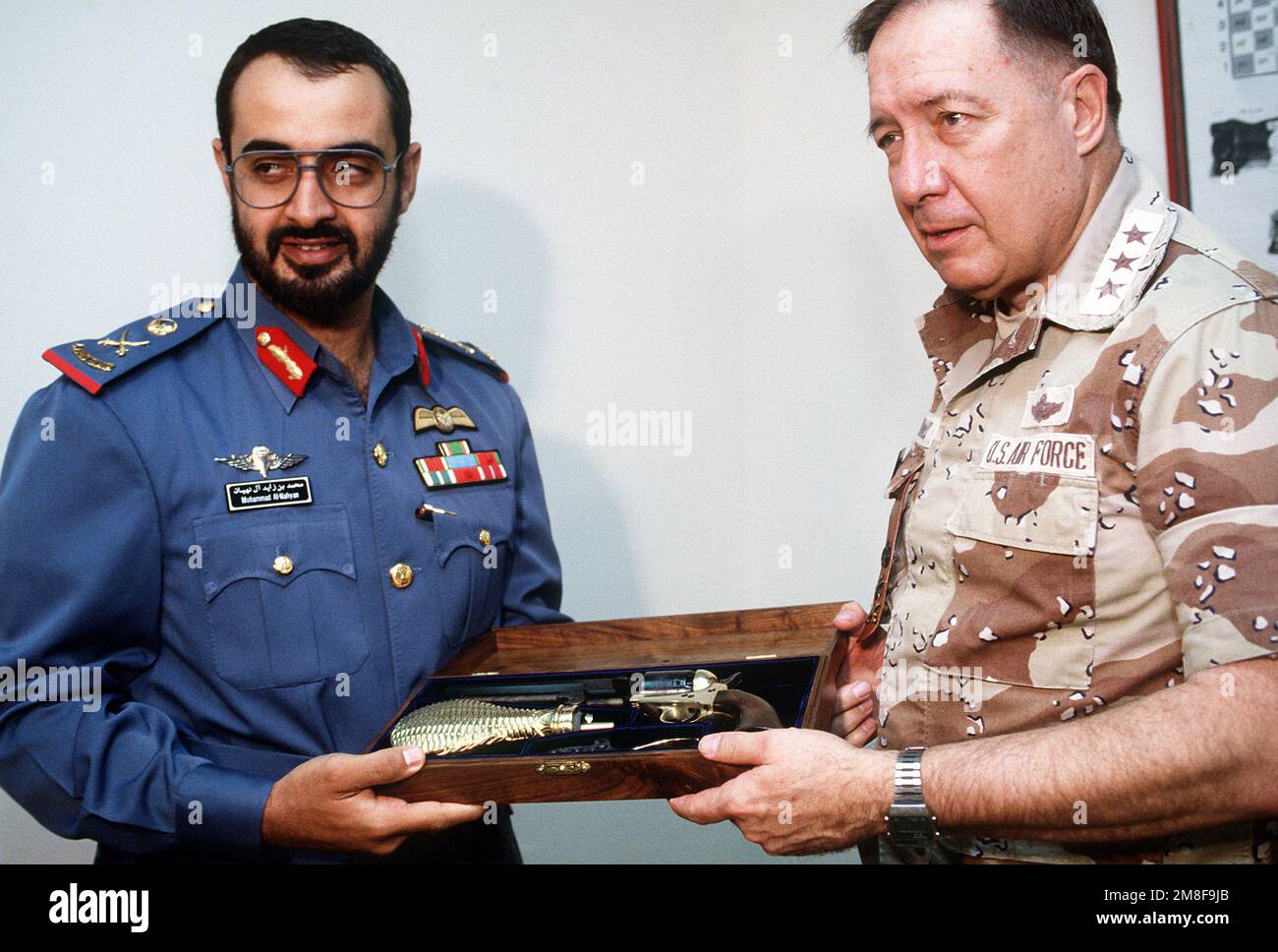 LT. GEN. Charles A. Horner, commanding general, U.S. Central Air Force ...