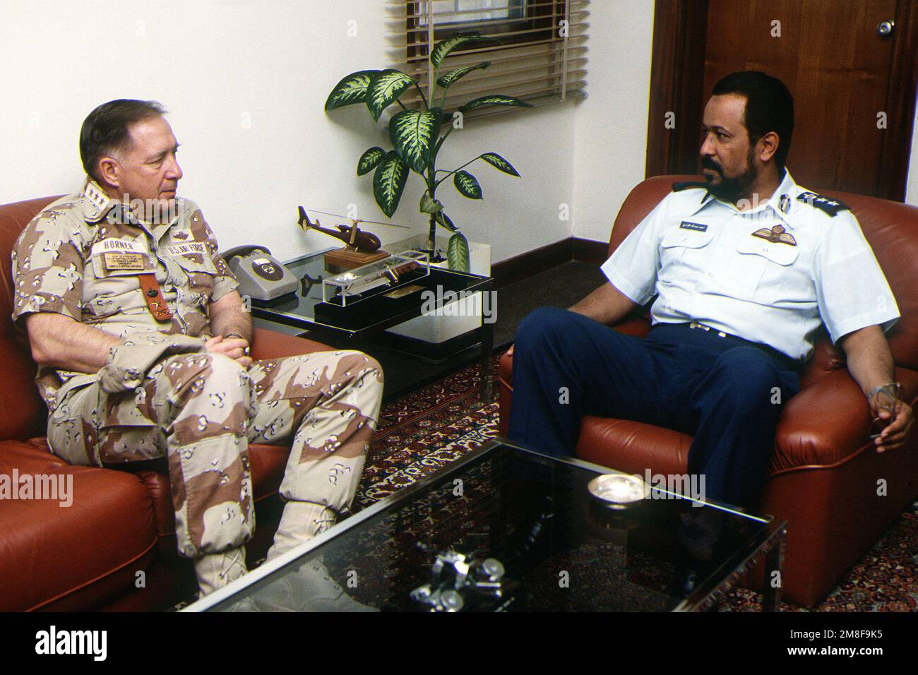 LT. GEN. Charles Horner, commanding general, U.S. Central Air Force ...