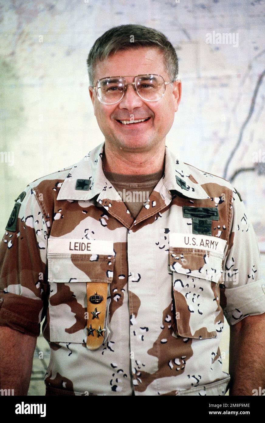 Brig. GEN. John Leide, director of intelligence, U.S. Central Command ...