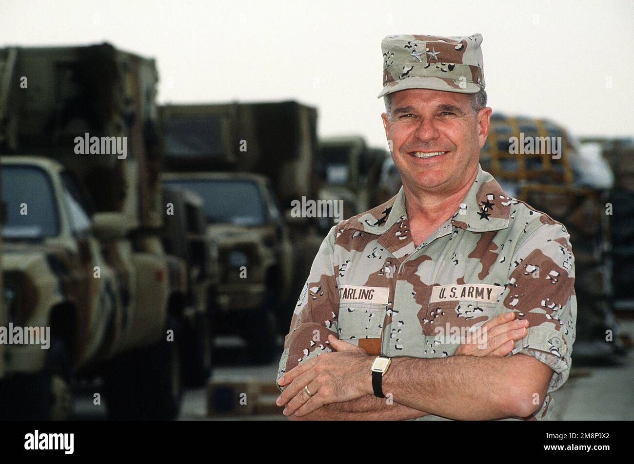 MAJ. GEN. James Starling, director of logistics and security assistance ...