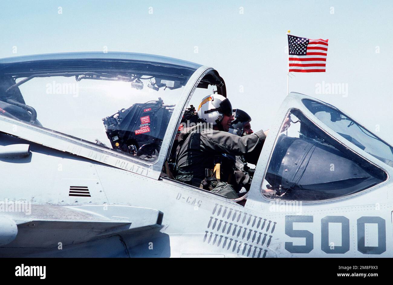 The Attack Squadron 85 (VA-85) A-6E Intruder aircraft on CMDR. Dave ...