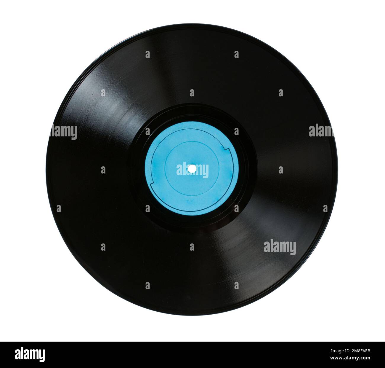 White vinyl record spinning Cut Out Stock Images & Pictures - Alamy